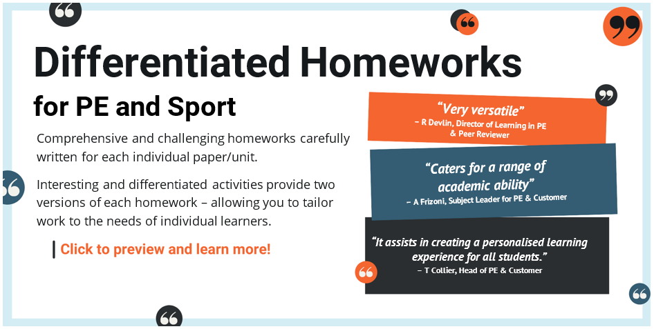 Teaching Resources for PE