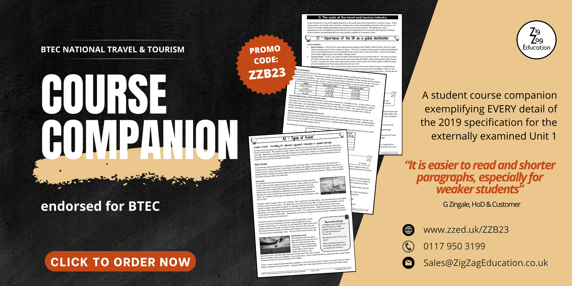 Teaching Resources for Travel and Tourism